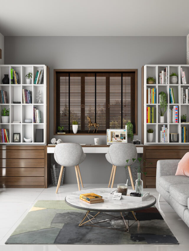 9 Study Room Designs For Enhanced Productivity - DesignCafe