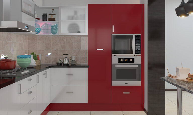 Modernize Your Kitchen with Lacquered Glass Cabinets