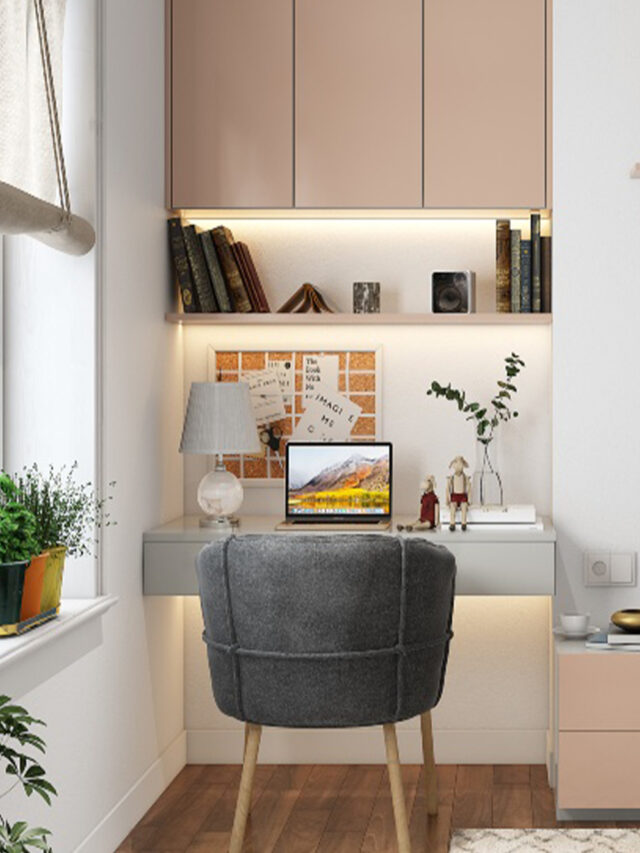 Smart Study Table Ideas For Small Rooms - DesignCafe