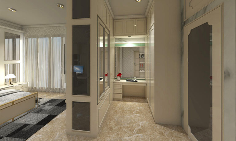 Transforming a Small Walk-in Closet into a Stylish Haven