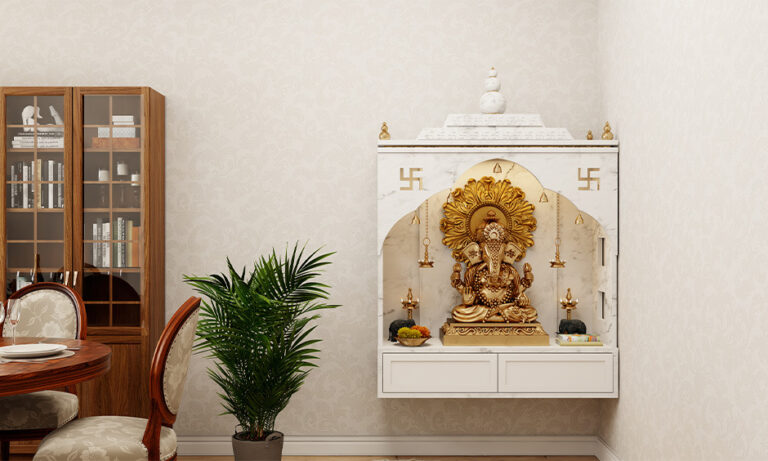 8 Small Pooja Room Ideas to Create Calm & Sacred Spaces