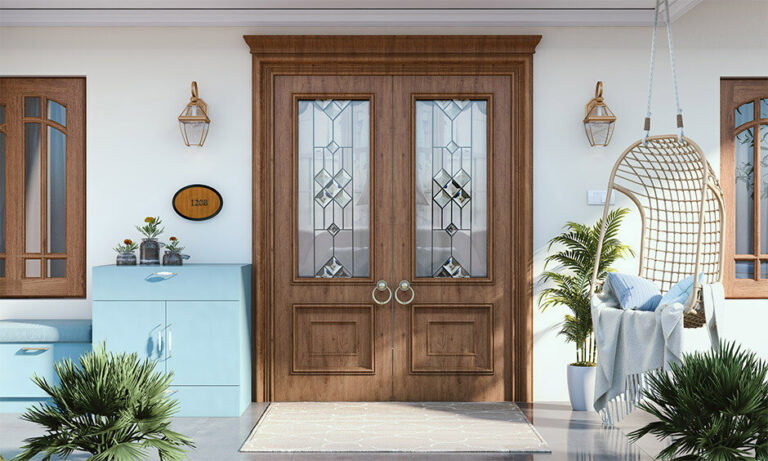 Elegant Fibre Door Designs for Modern Homes