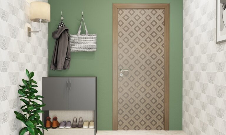 15 Stunning Flush Door Designs with Mica For Instant Makeover