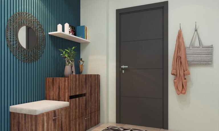15 Stunning Flush Door Designs with Mica For Instant Makeover - yabo全站登录