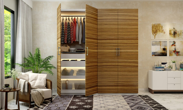 Chic Hinged Wardrobe Designs: Style Approved by Designers!