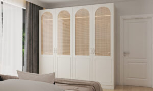 Cane Wardrobe Shutters: Elevate Your Closet Game!