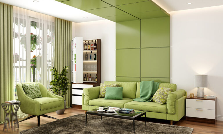 6 Stunning Pista Green Colour Combinations for Home Interiors