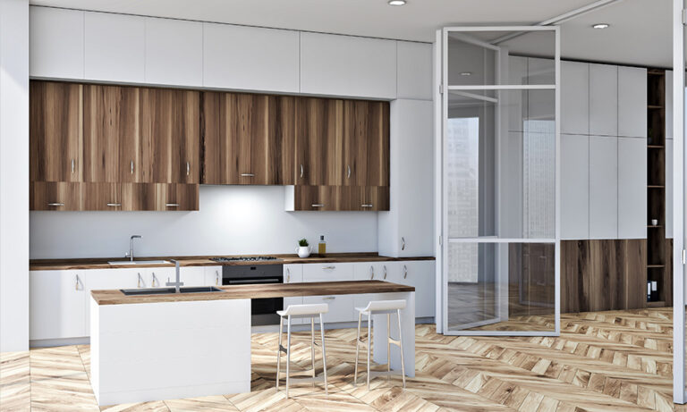 Smart and Stylish Kitchen Door Design Ideas