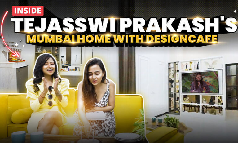 Tejasswi Prakash Home Interiors | Celebrity Home Tour | DesignCafe