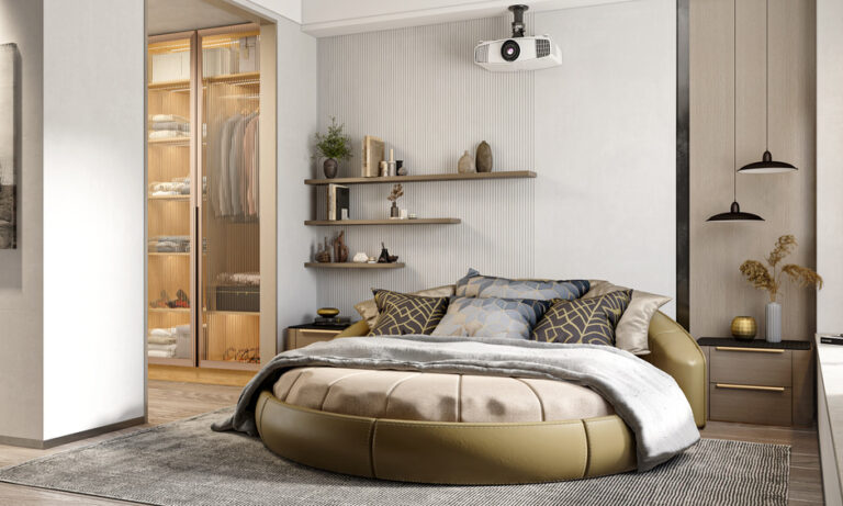 5 Gorgeous Round Bed Designs: Perfect For Newly Weds
