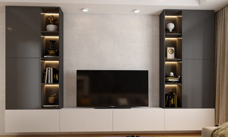 Stylish Living Room Almirah Designs for Modern Home Spaces