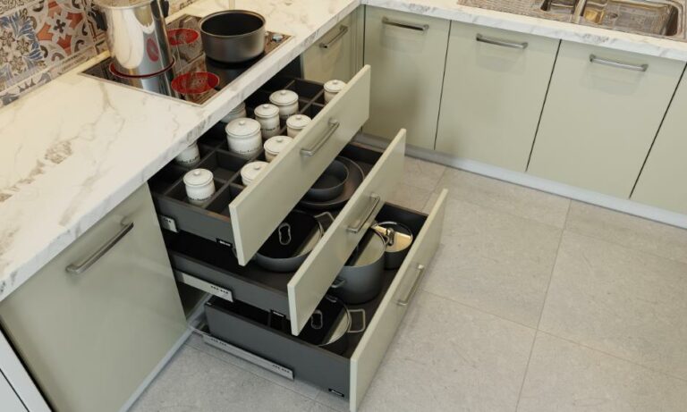 Modern Storage Ideas Using Tandem Box Designs | DesignCafe