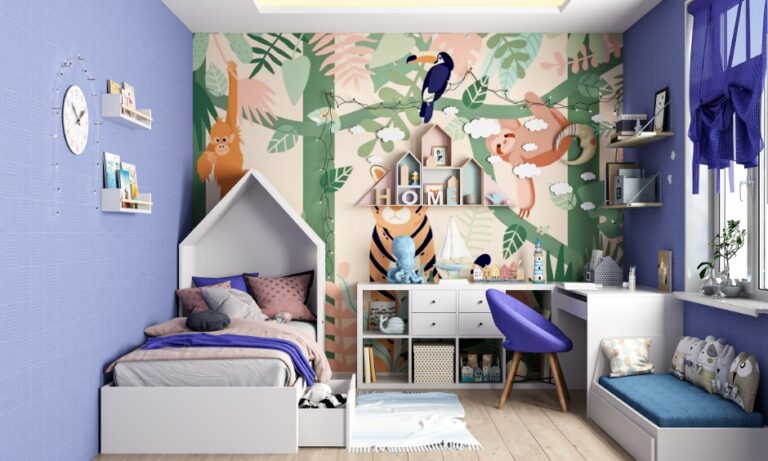 Simple Kids Room Designs with Smart Layouts for Small Spaces