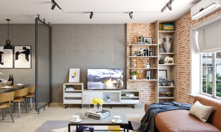 Stylish TV Unit Light Design: LED & Spotlights for Modern Homes